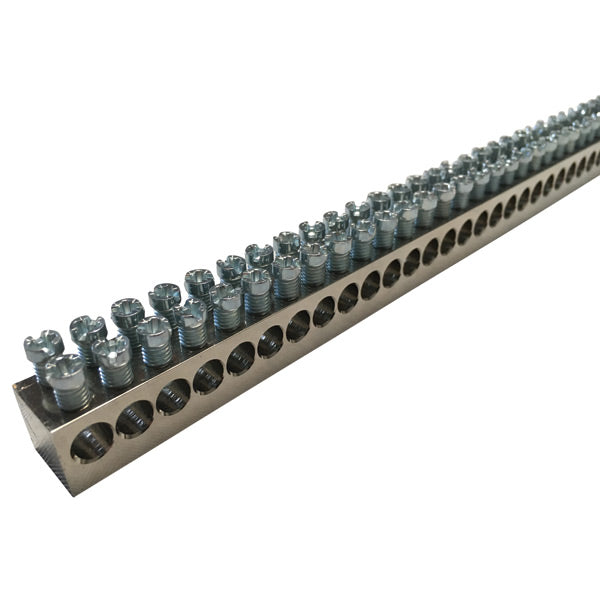 ERIFLEX Tinned Aluminum Earthing and Neutral Busbar, Material: Tinned ...